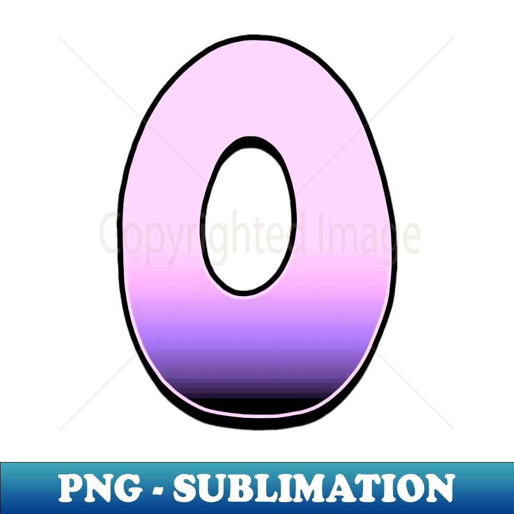 Letter O - Pink fade - Digital Sublimation Download File - B | Inspire ...