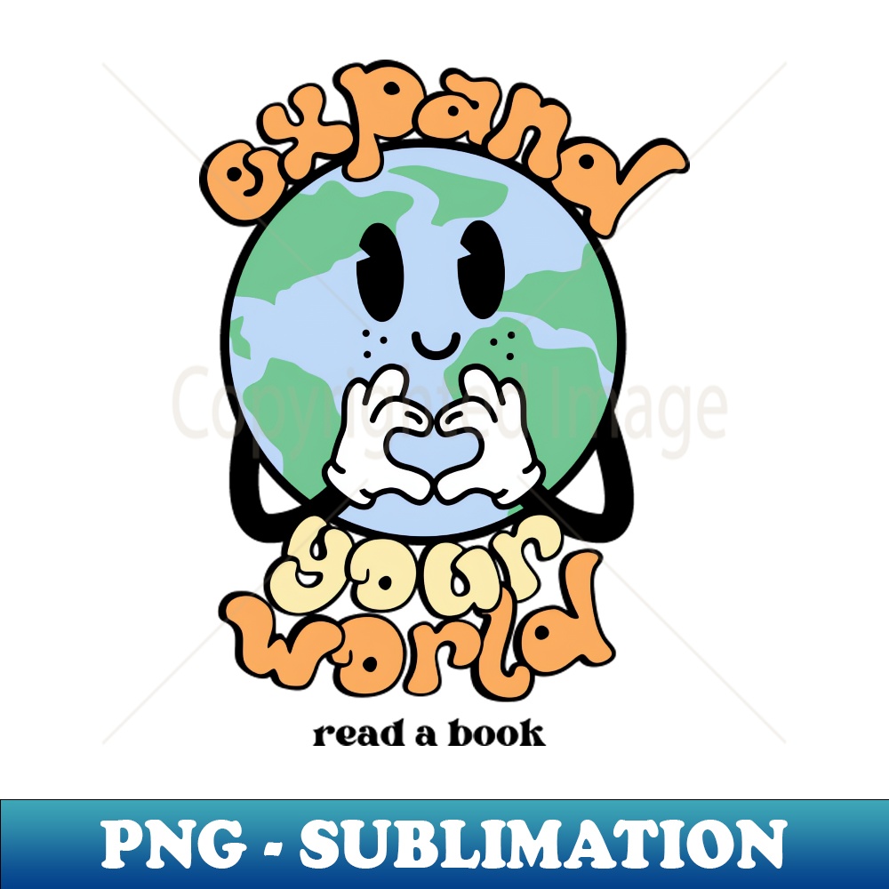 Expand Your World Read A Book Vintage World - Elegant Sublim | Inspire ...