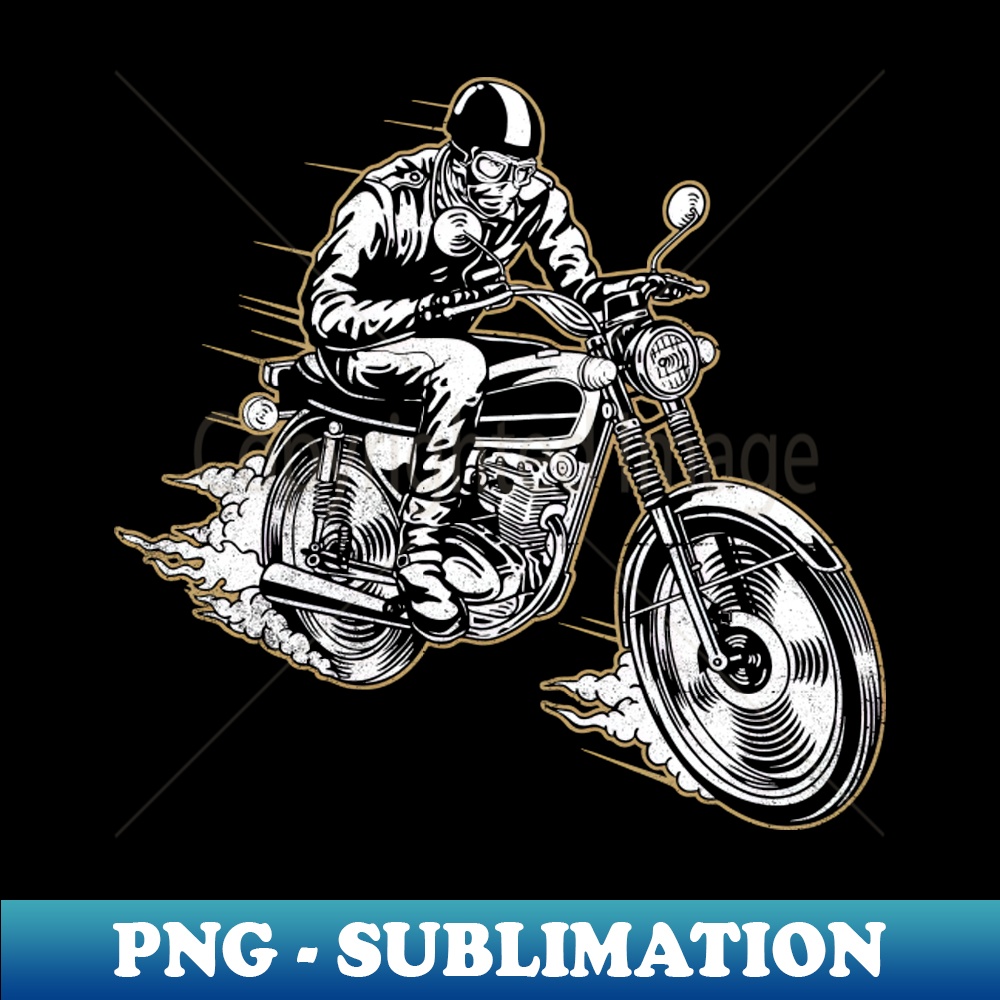 CAFE RACER - PNG Transparent Digital Download File for Subli - Inspire ...