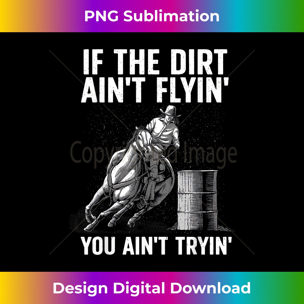 Funny Barrel Racing Design For Men Women Barrel Racer Rodeo | Inspire ...