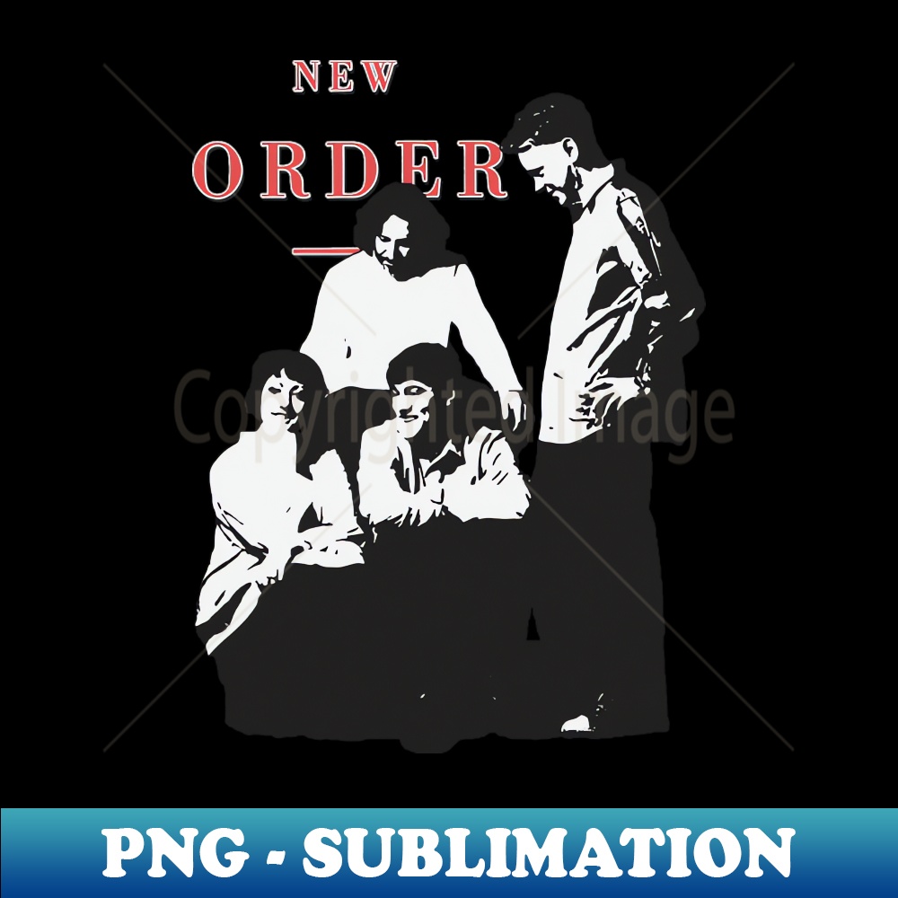 New Order Silhouette - Fanart - PNG Transparent Sublimation - Inspire ...