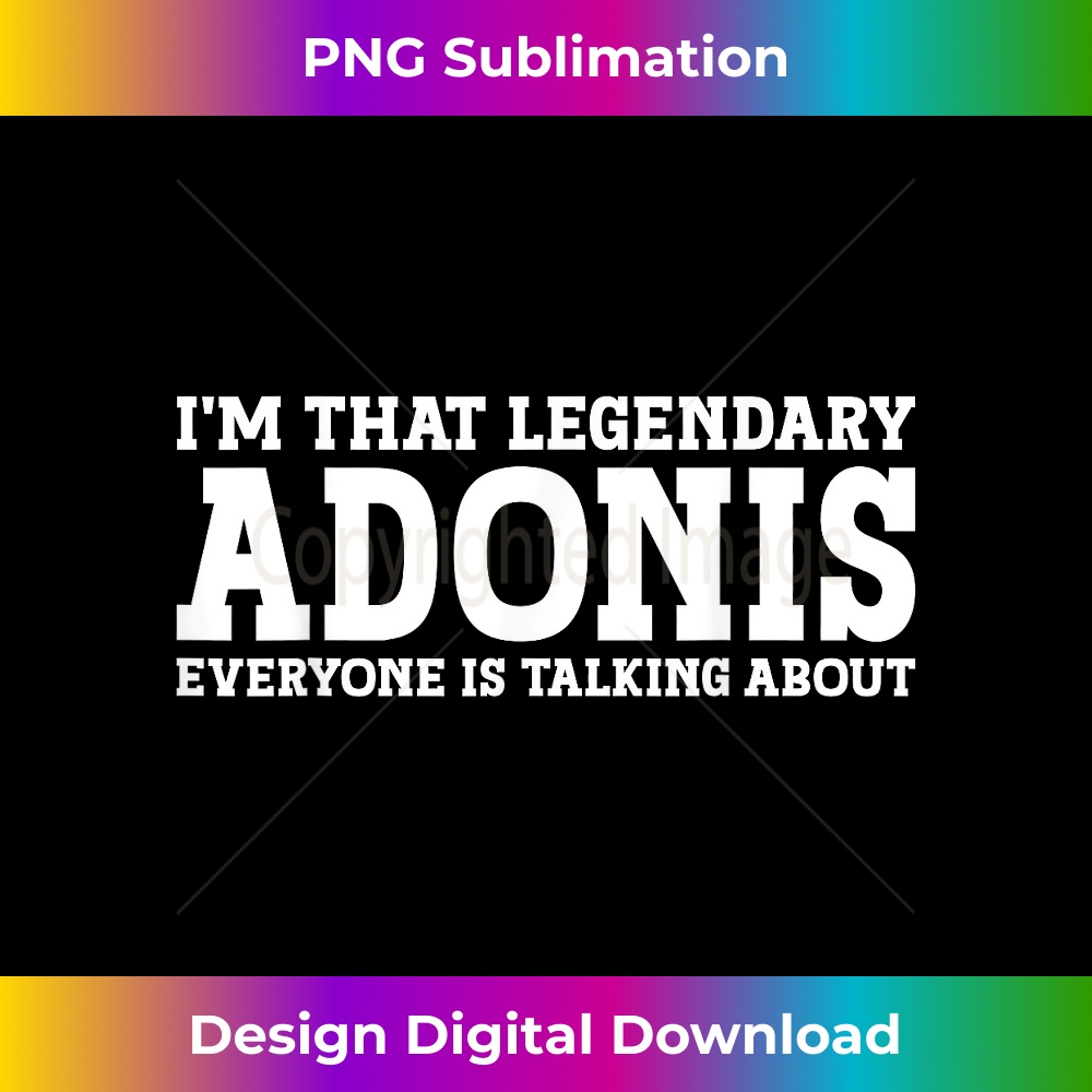 Adonis Personal Name Funny Adonis - Futuristic PNG Sublimati | Inspire ...