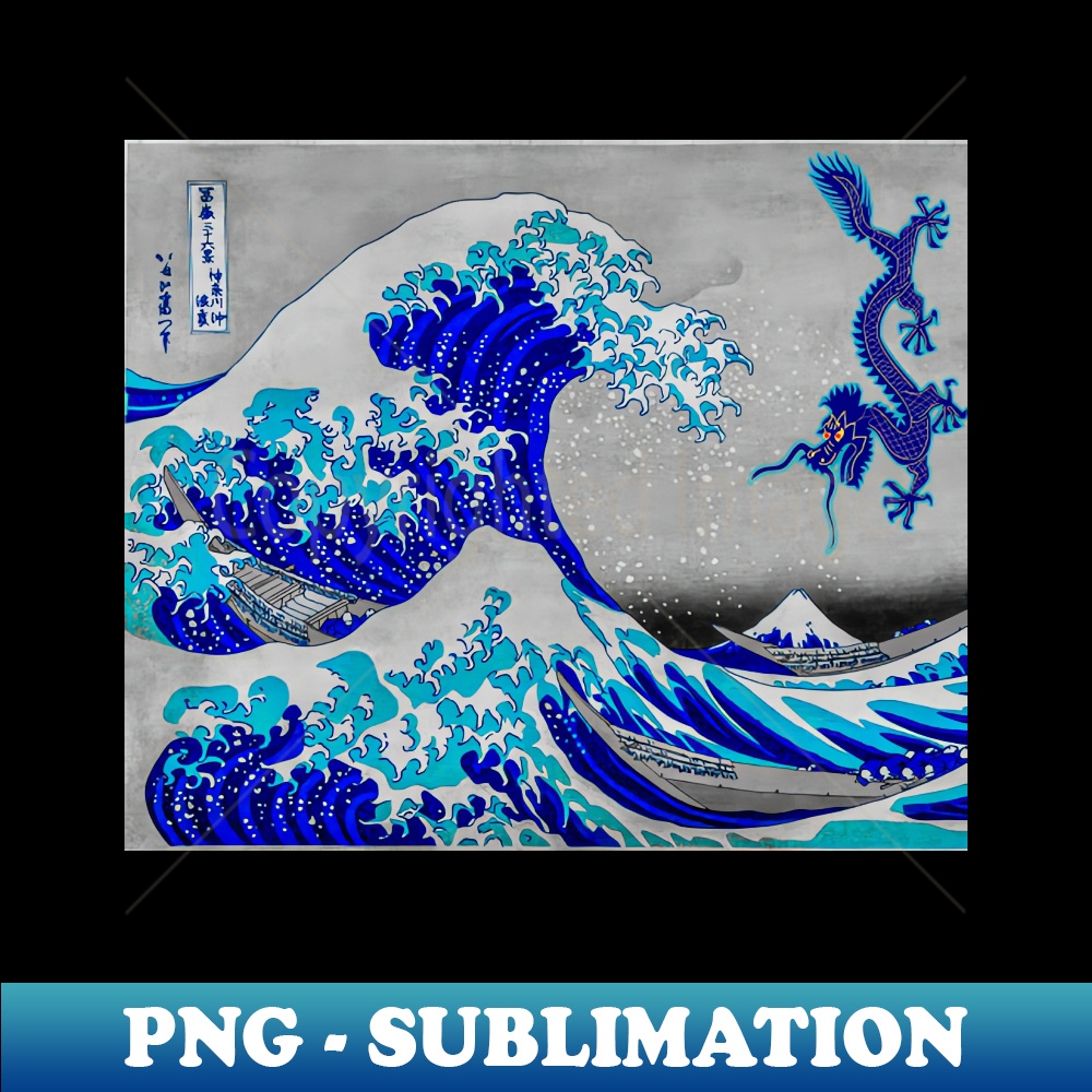 The Great Wave Famous Art Japanese Artwork 1800s Art Modifie | Inspire ...