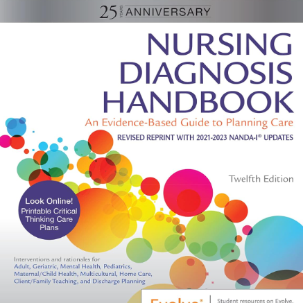 Nursing Diagnosis Handbook, 12th Edition Revised Reprint wit | Inspire ...
