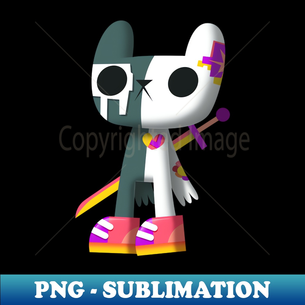 Samurai Doodle Cat - PNG Transparent Digital Download File f - Inspire ...