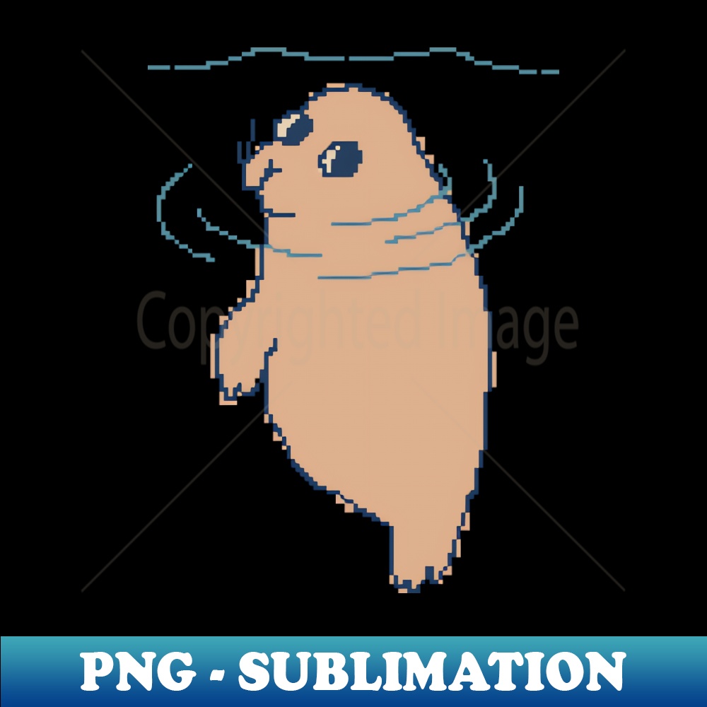 Cute Floating Seal - Sublimation-Ready PNG File - Capture Im | Inspire ...