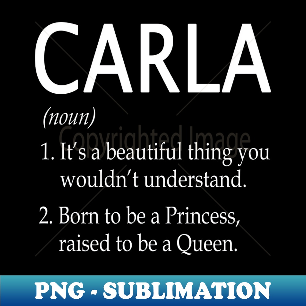 Carla Name Gift - Professional Sublimation Digital Download | Inspire ...