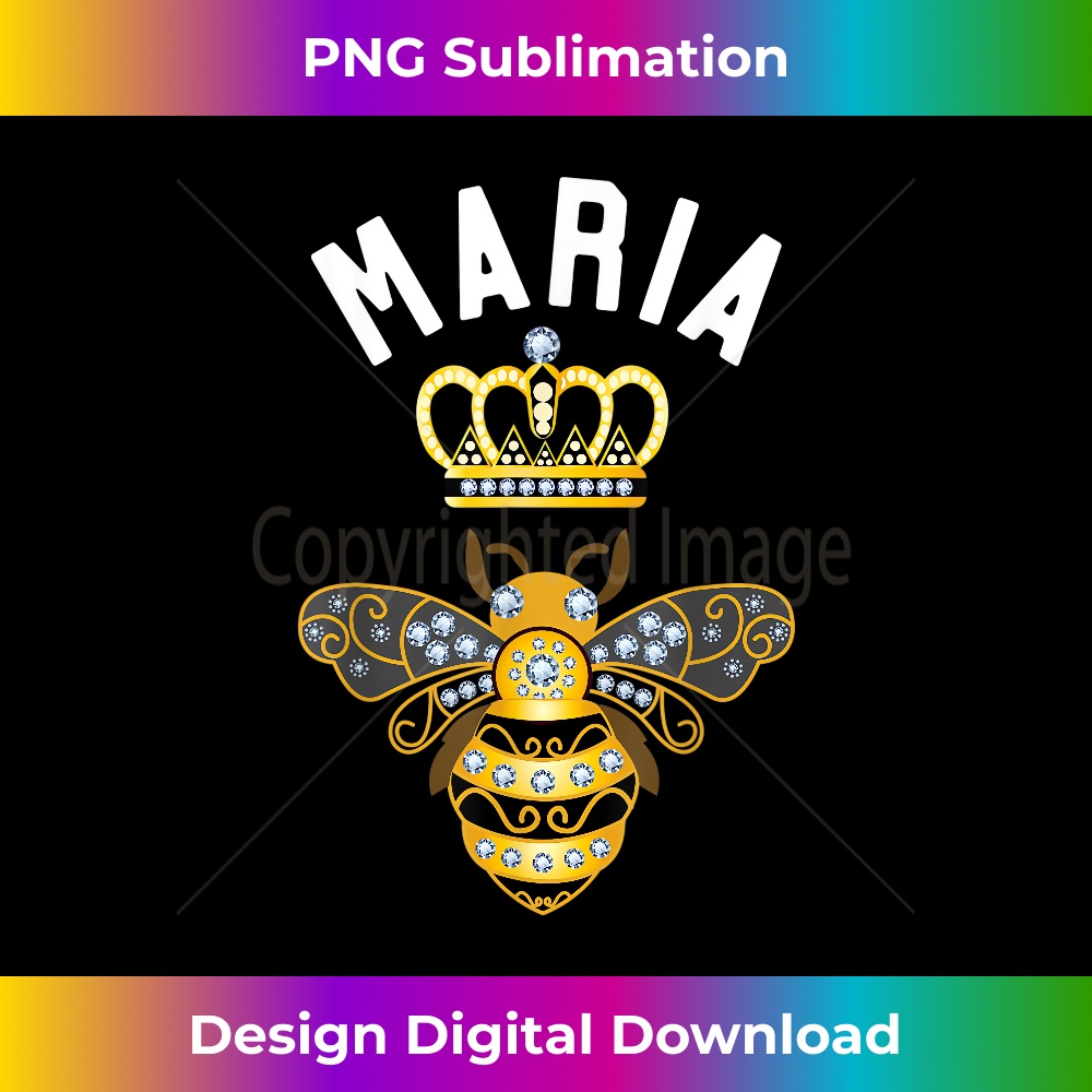 Maria Name Maria Birthday Gifts Queen Crown Bee Maria - Eco- | Inspire ...
