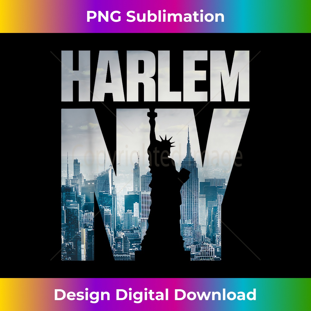 Harlem Tee shirts, Harlem New York City Skyline Short Sleeve | Inspire ...