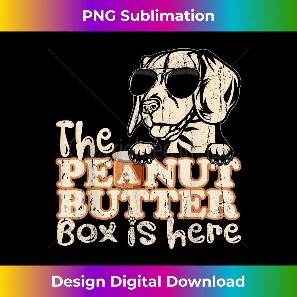 The Peanut Butter Box Is Here Funny Beagle Lovers - Timeless | Inspire Uplift