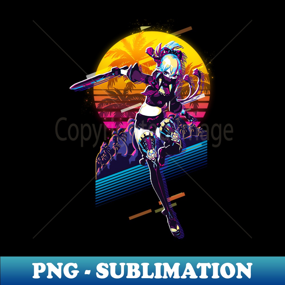 Kuki Genshin Impact - High-Resolution PNG Sublimation File - | Inspire ...
