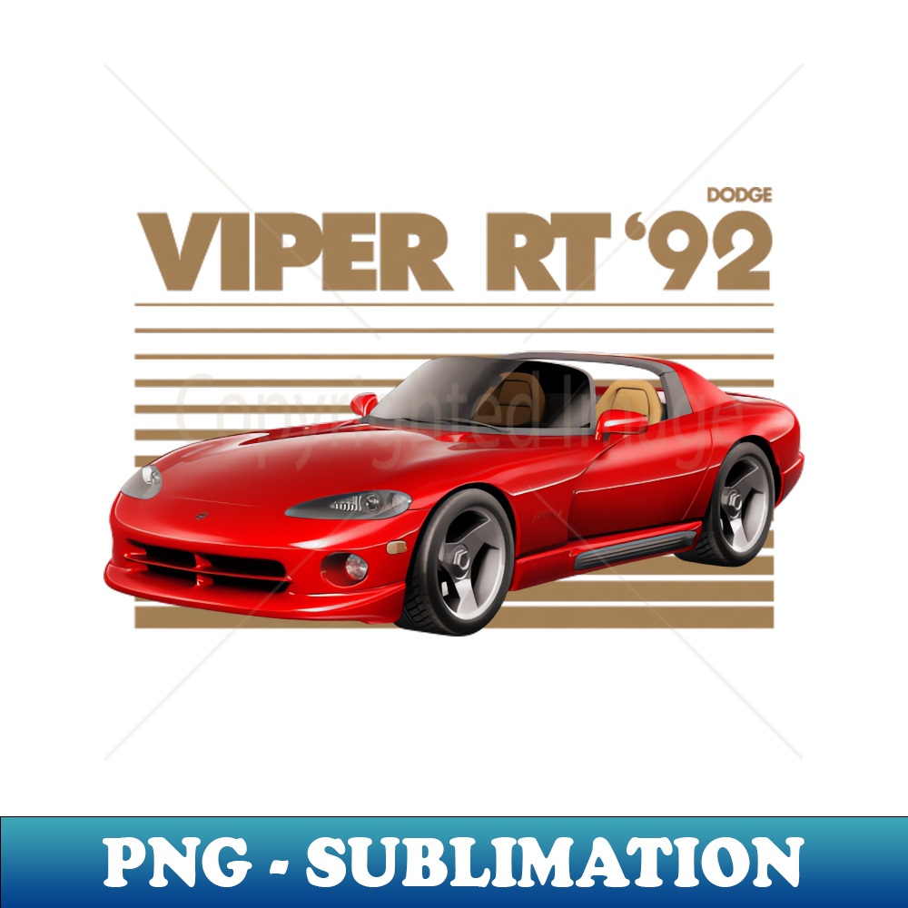 DODGE VIPER - Aesthetic Sublimation Digital File - Bold & Ey - Inspire ...