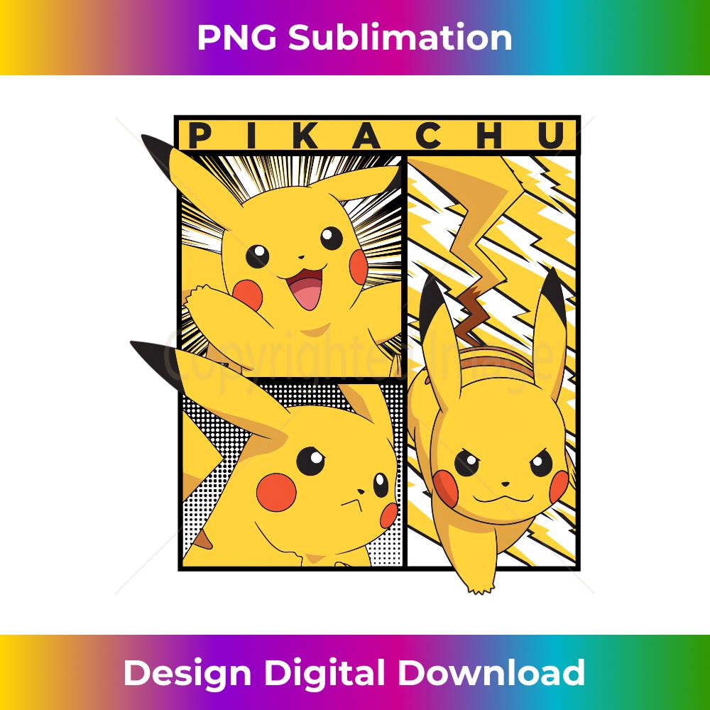 Pokemon Pikachu Long Sleeve - Crafted Sublimation Digital Do | Inspire ...