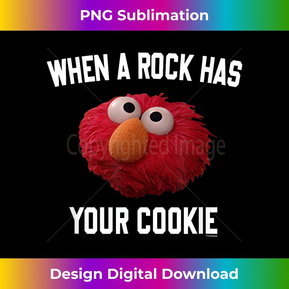 Sesame Street Elmo Rock Has Your Cookie - Edgy Sublimation D - Inspire ...