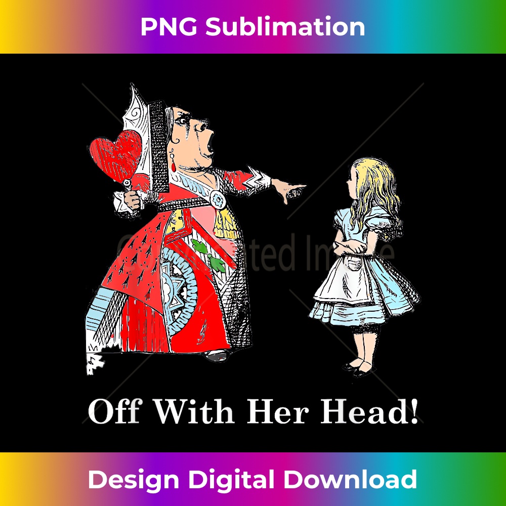 Alice And The Queen of Hearts Off With Her Head T - Bohemian | Inspire ...
