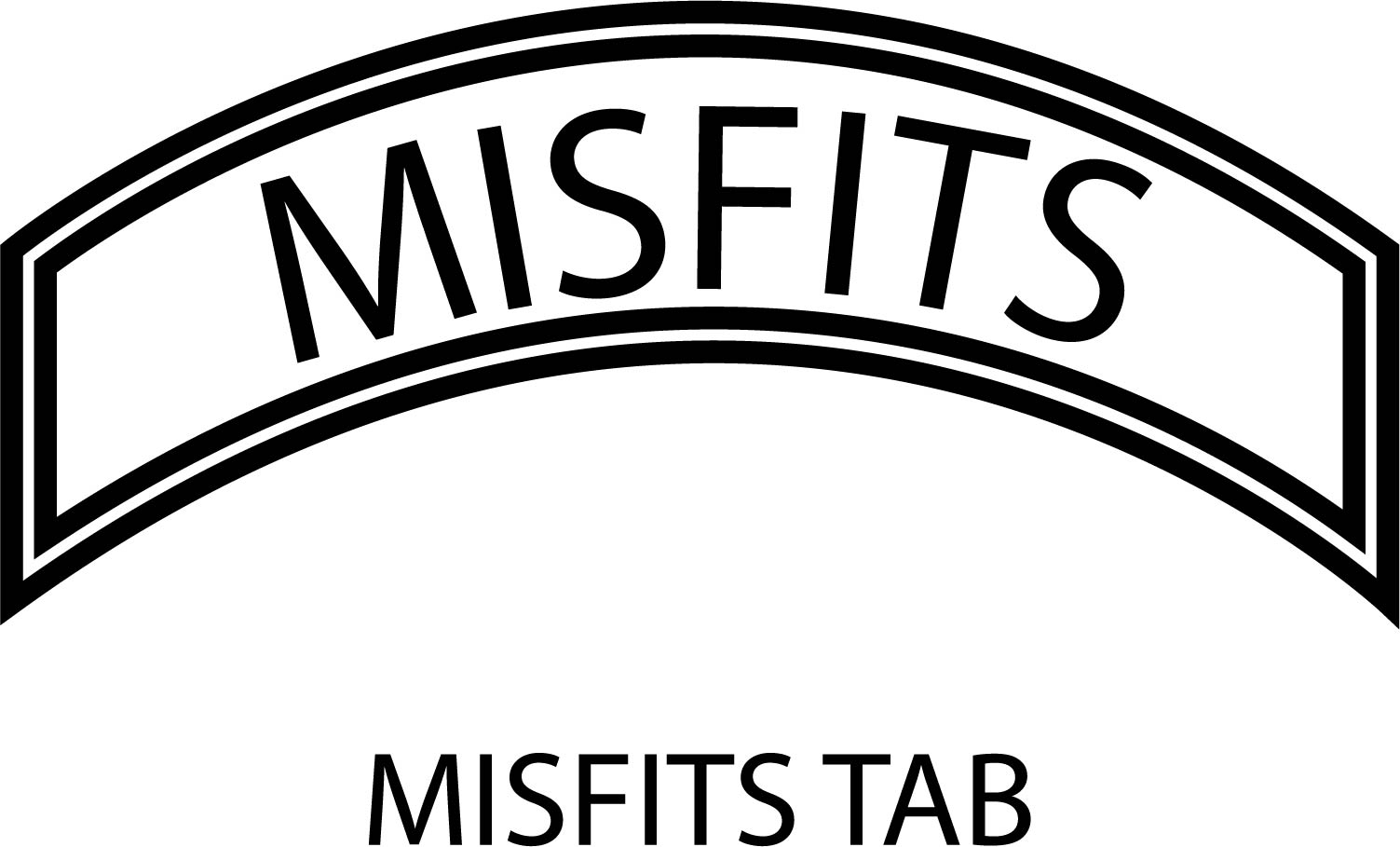 MISFITS TAB BANNERS RANGER SCROLLS & CREST VECTOR FILE SVG D | Inspire ...