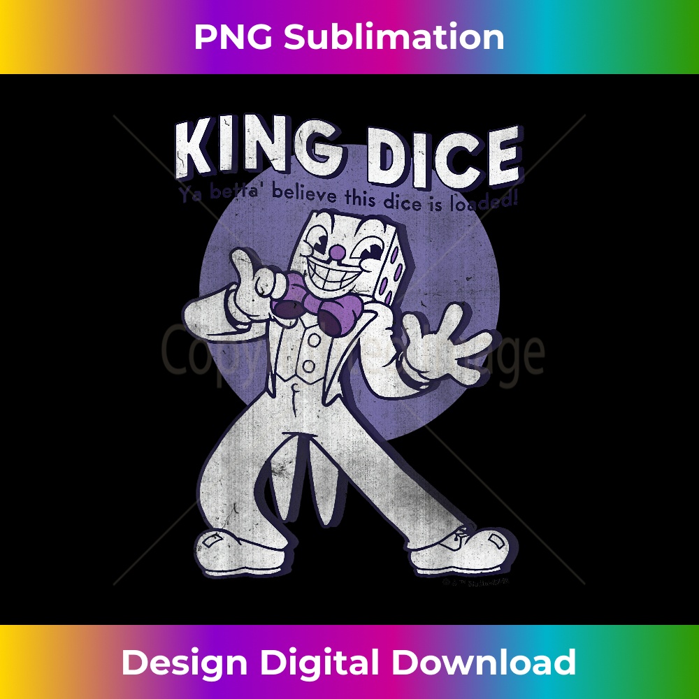 Cuphead King Dice This Dice Is Loaded - Crafted Sublimation - Inspire ...