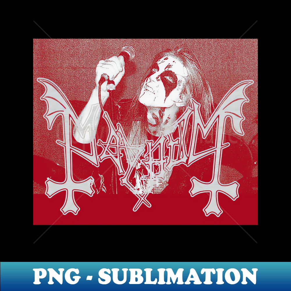 Mayhem Fanart - PNG Transparent Sublimation Design - Bring | Inspire Uplift