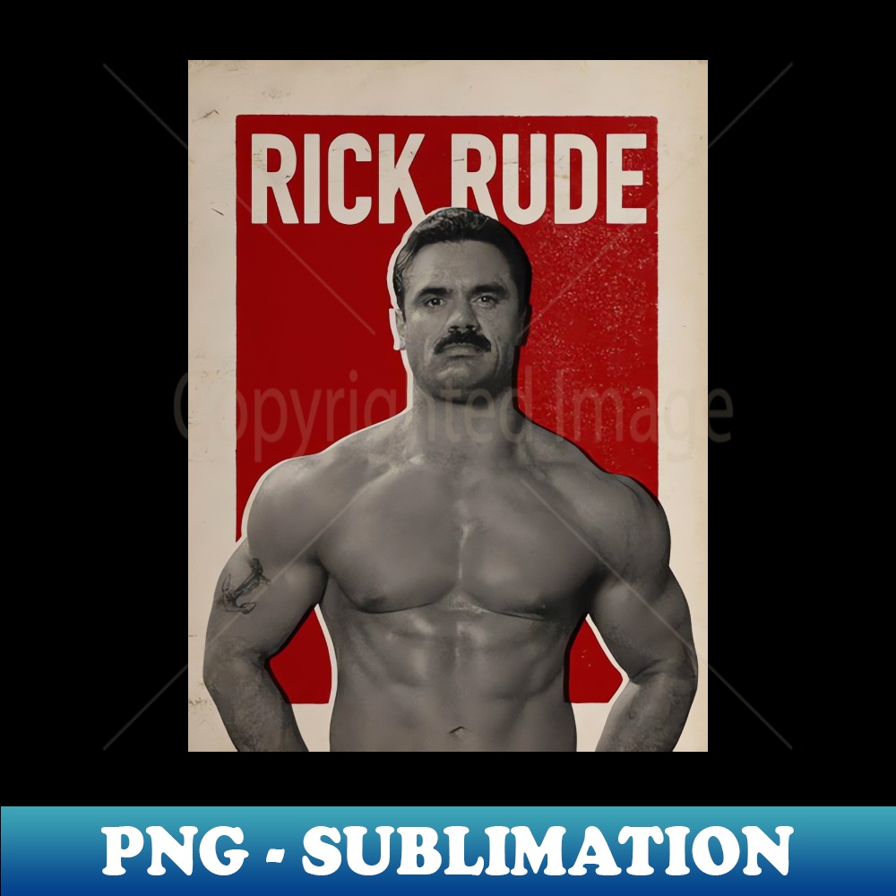 Rick Rude Vintage - Elegant Sublimation PNG Download - Perfe | Inspire ...
