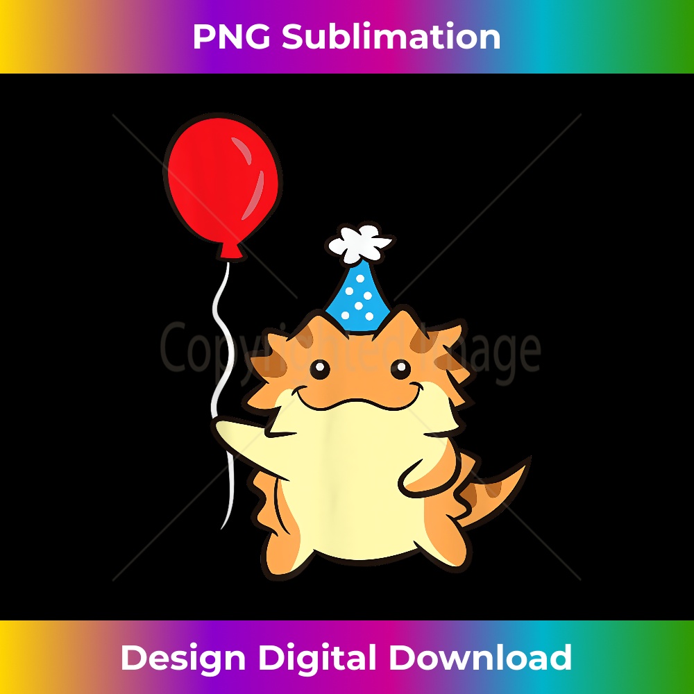 Bearded Dragon Birthday Party Cute Pogona - Classic Sublimat | Inspire ...