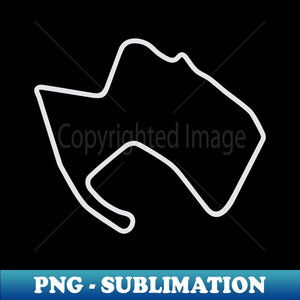 Laguna Seca Raceway outline - Premium Sublimation Digital Do - Inspire ...