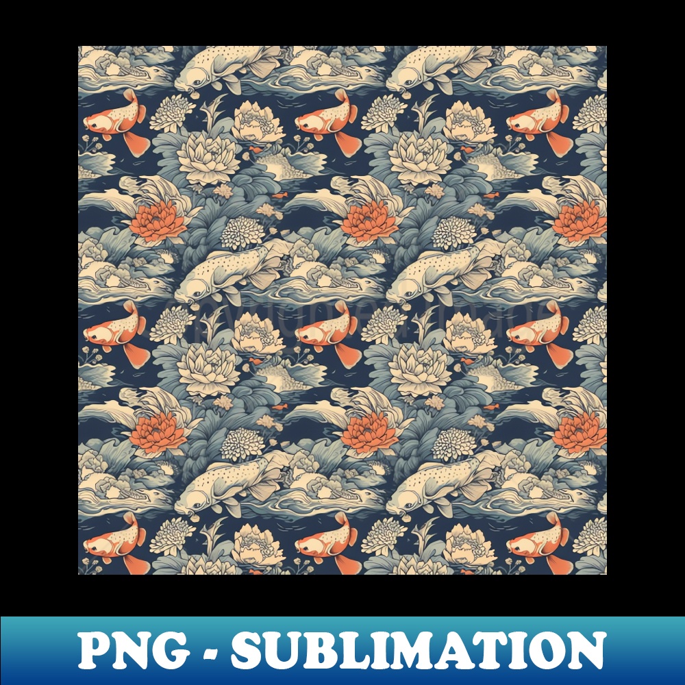 Aquatic Seamless Pattern Underwater Sea Life Ocean Marine Aq | Inspire ...