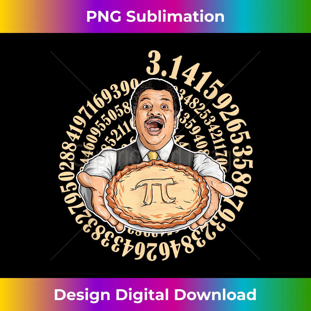 Neil deGrasse Tyson Pi Day - Minimalist Sublimation Digital | Inspire ...