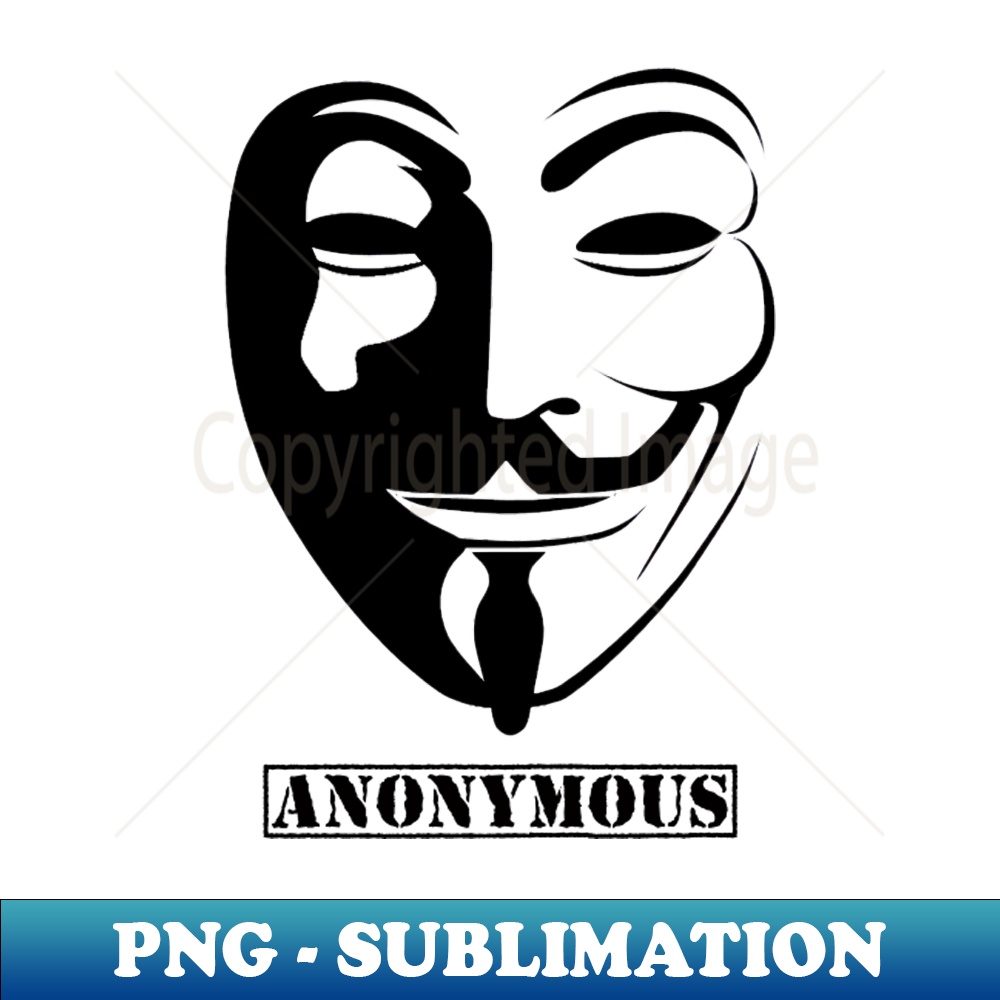 Anonymous mask - Elegant Sublimation PNG Download - Add a Fe | Inspire ...