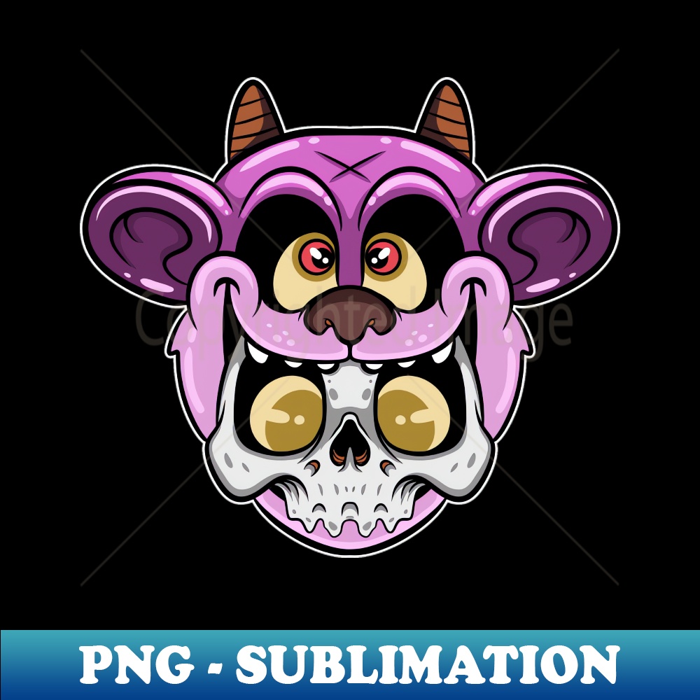 skull monsters cartoon - Premium Sublimation Digital Downloa | Inspire ...
