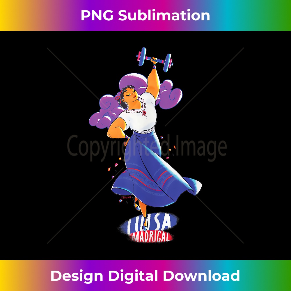 Disney Encanto Luisa Madrigal Colorful Vibes Lifting Dance T | Inspire ...