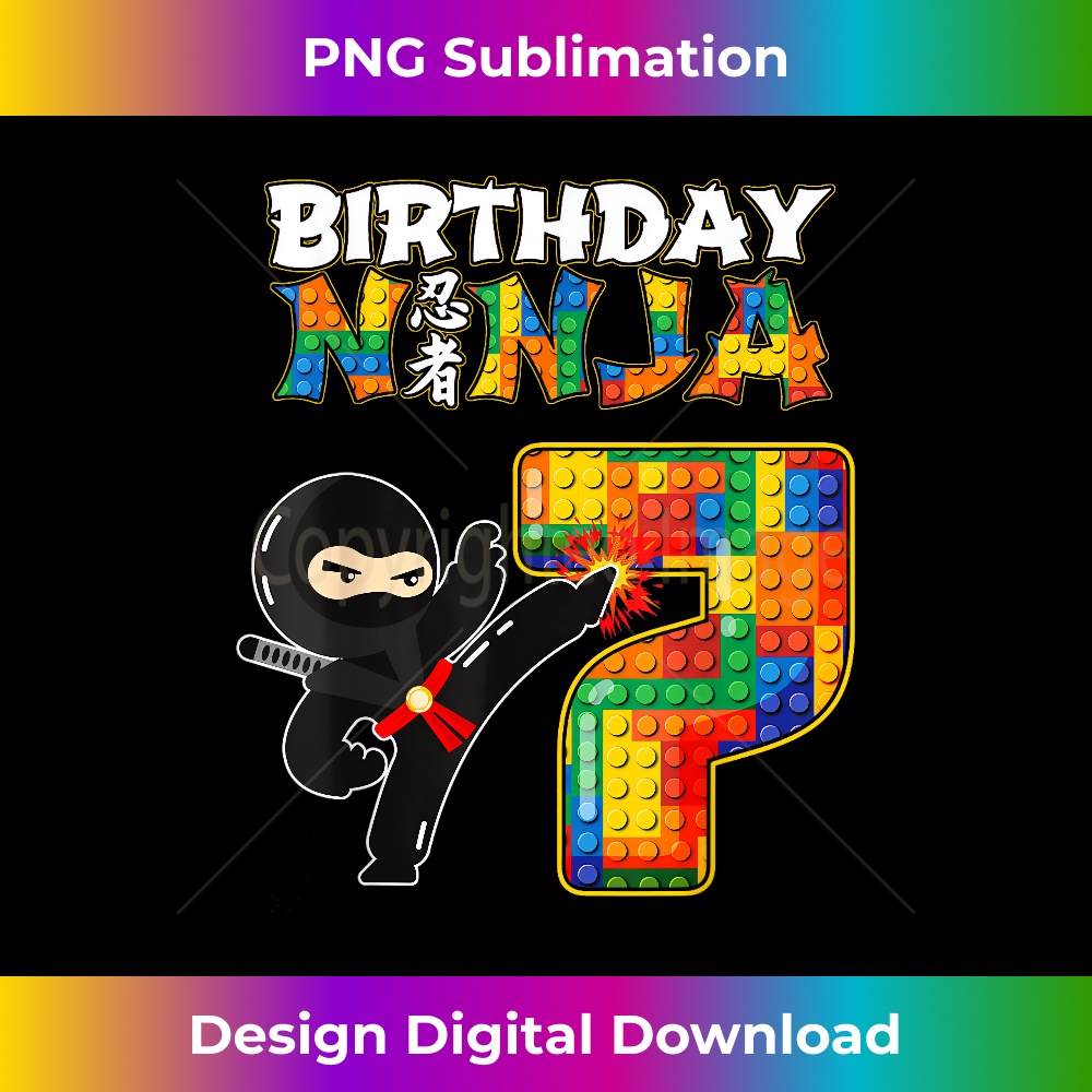 Ninja 7th Birthday Party - 7 Building Blocks Brick Boy - Urb | Inspire ...