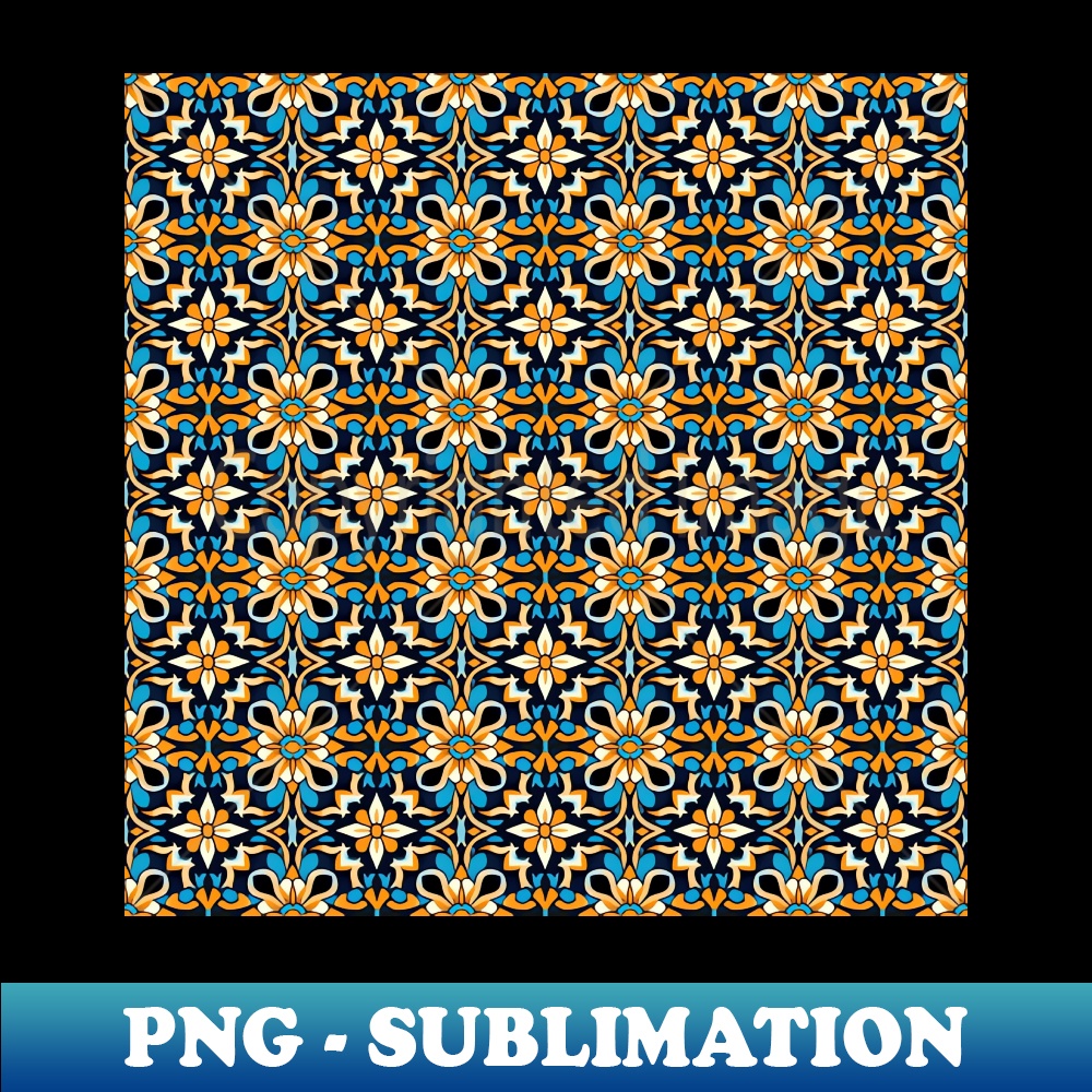 Mosaic Tile Seamless Pattern Arabic Morrocon Ethnic Spanish | Inspire ...