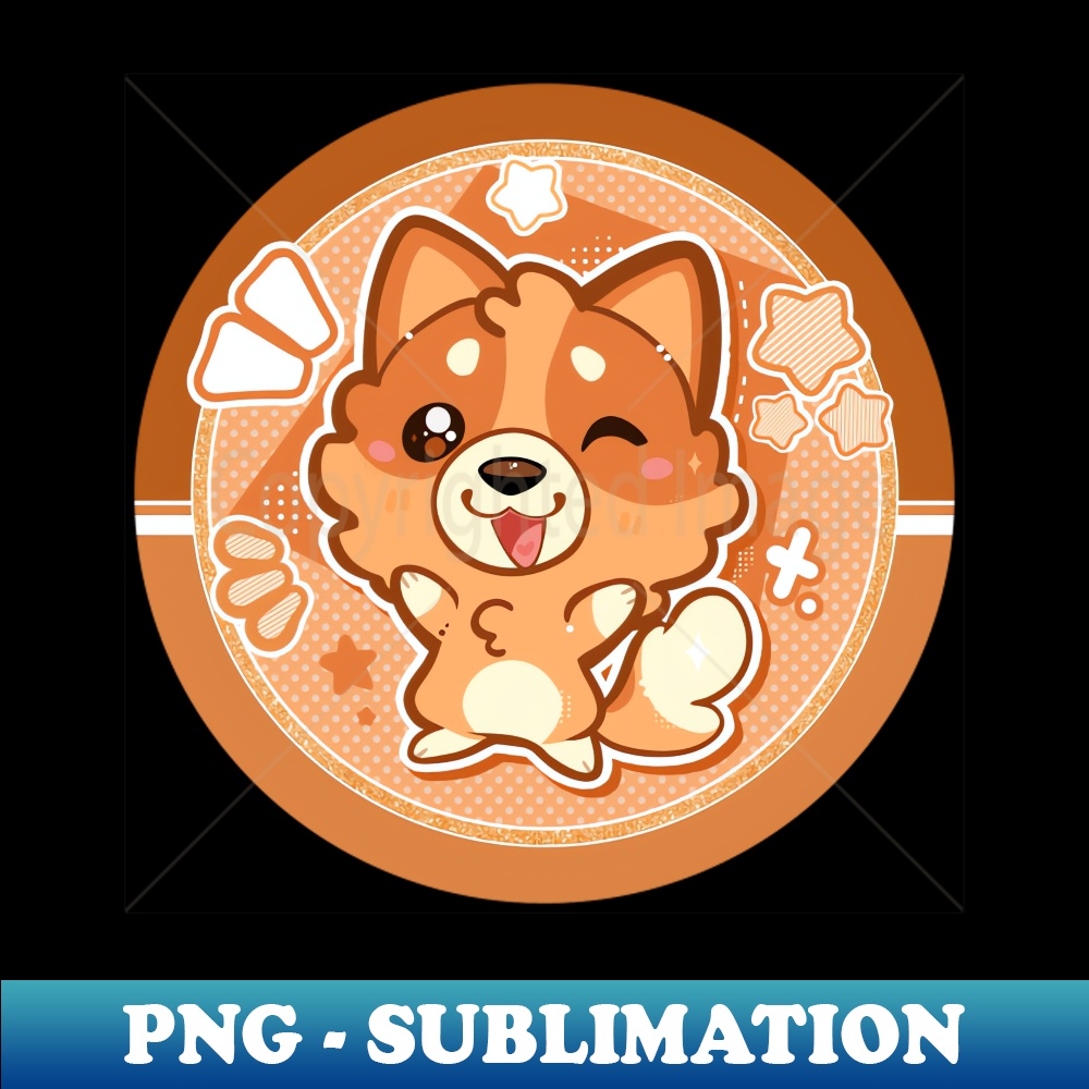 BINGO Bluey Chibi - Special Edition Sublimation PNG File - | Inspire Uplift