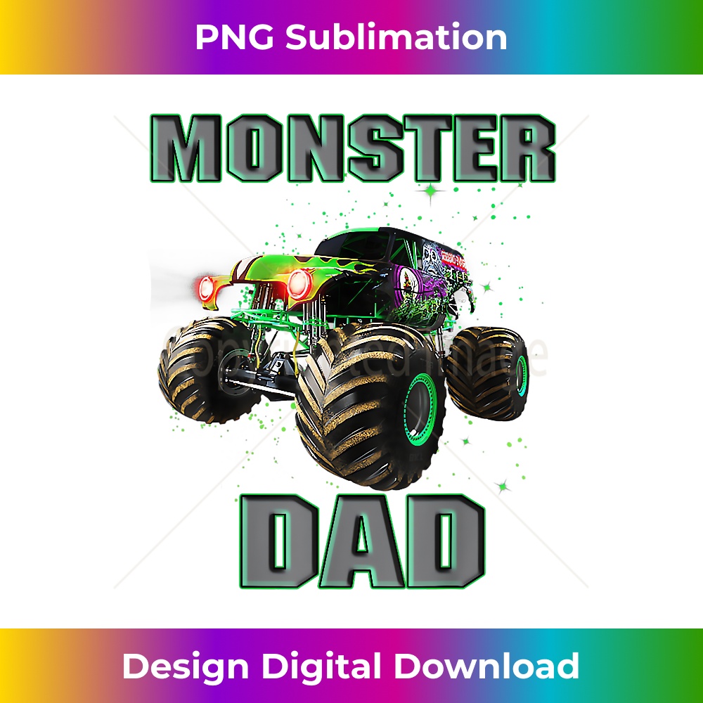 Monster Dad Monster Truck Are My Jam Monster Truck Lovers - | Inspire ...