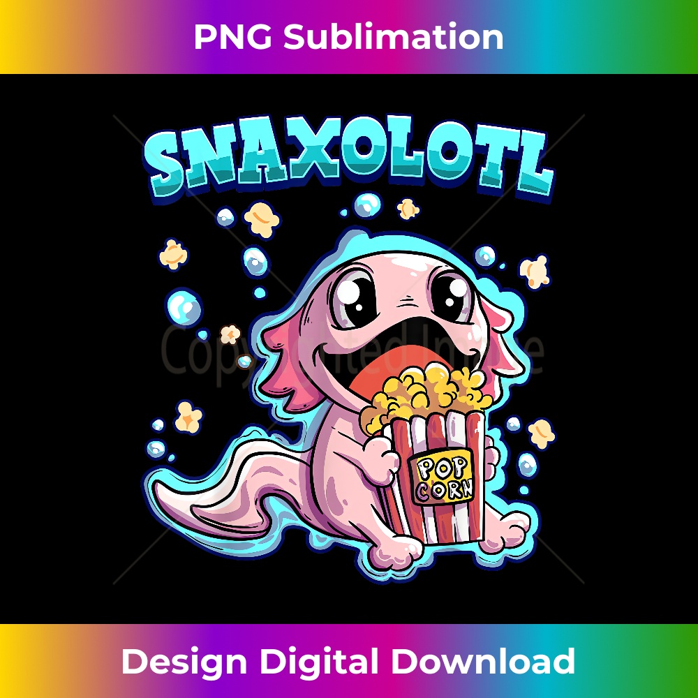 Snaxolotl Axolotl Candy Kawaii Popcorn - Artisanal Sublimati - Inspire ...