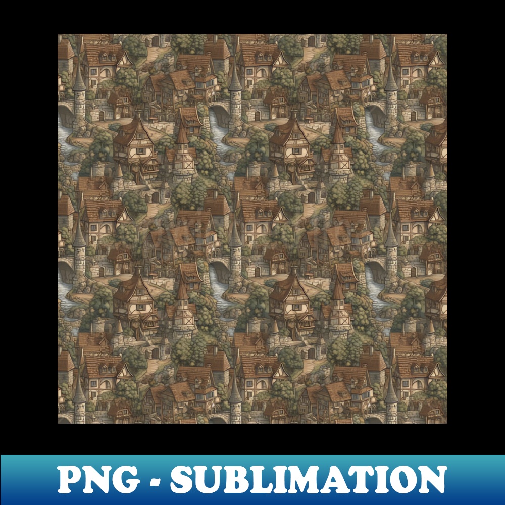 Medieval Seamless Pattern Castle Dungeon Royal History Renai | Inspire ...