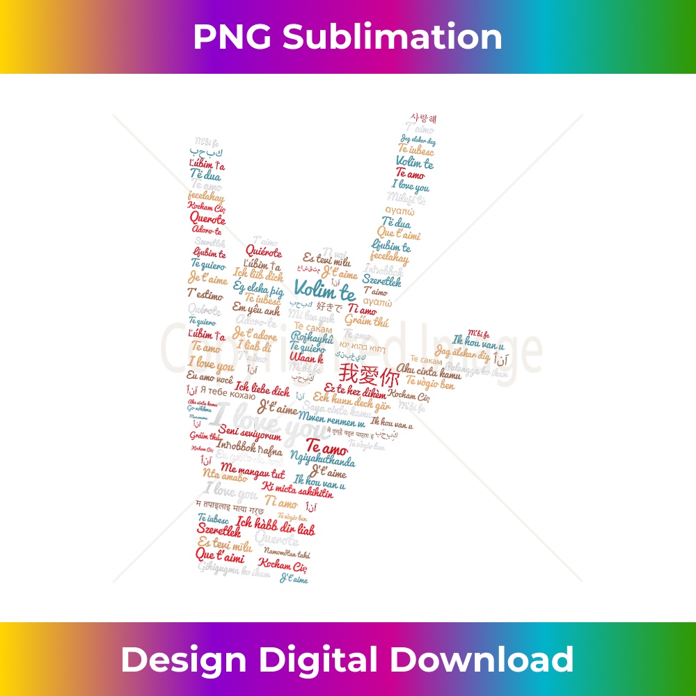 ASL I love you in different languages ASL Love sign - Urban | Inspire ...