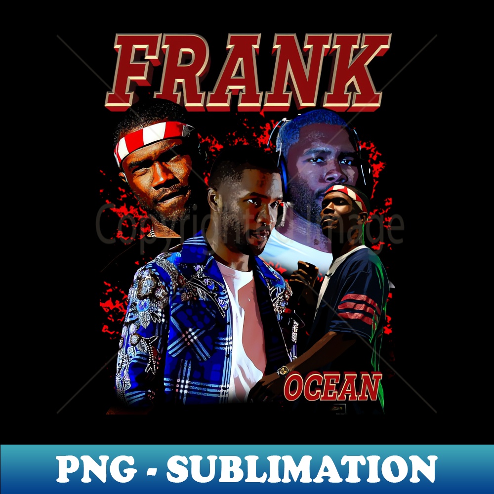 Frank Ocean - Retro PNG Sublimation Digital Download - Perfe | Inspire Uplift