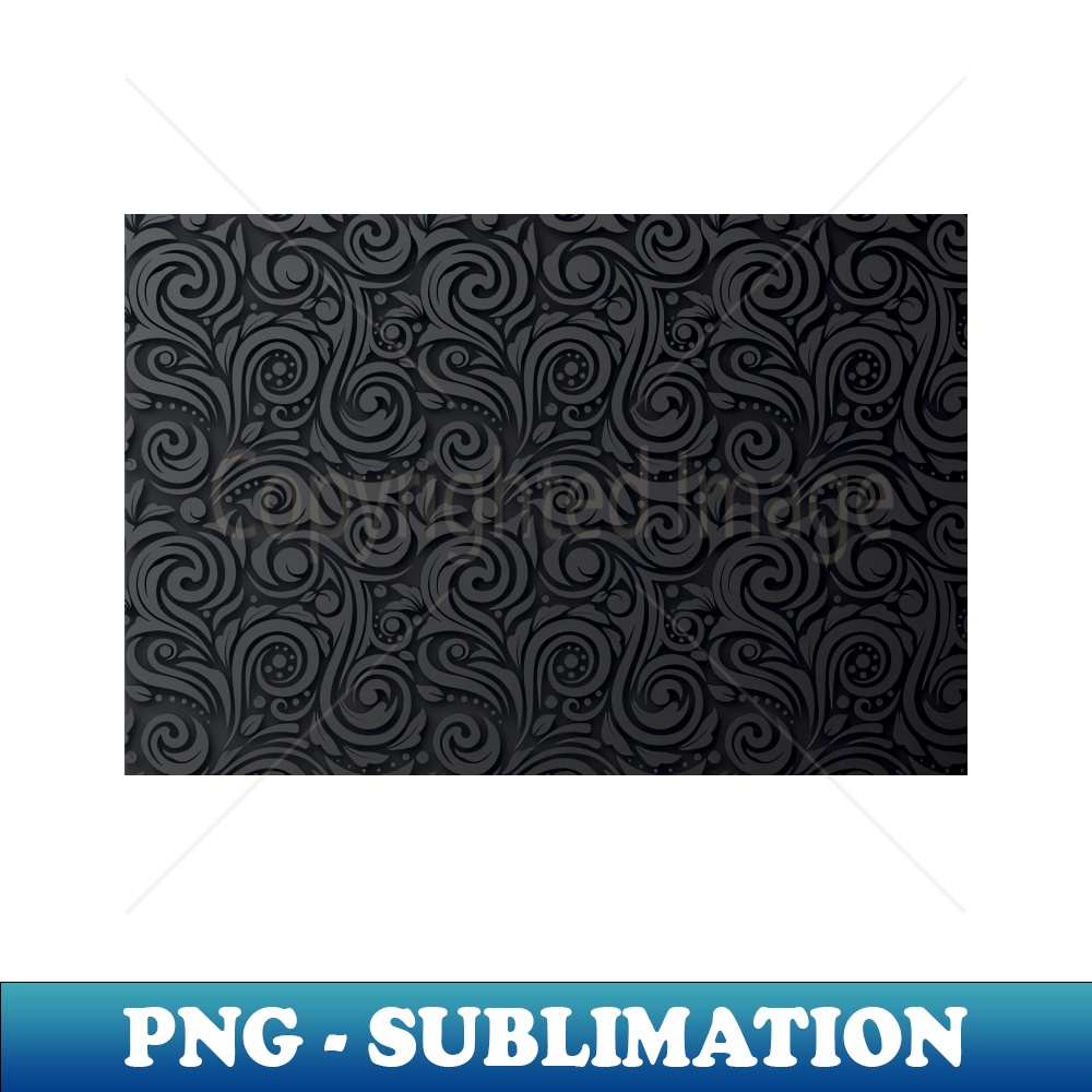 black Pattern - Retro PNG Sublimation Digital Download - Per | Inspire ...