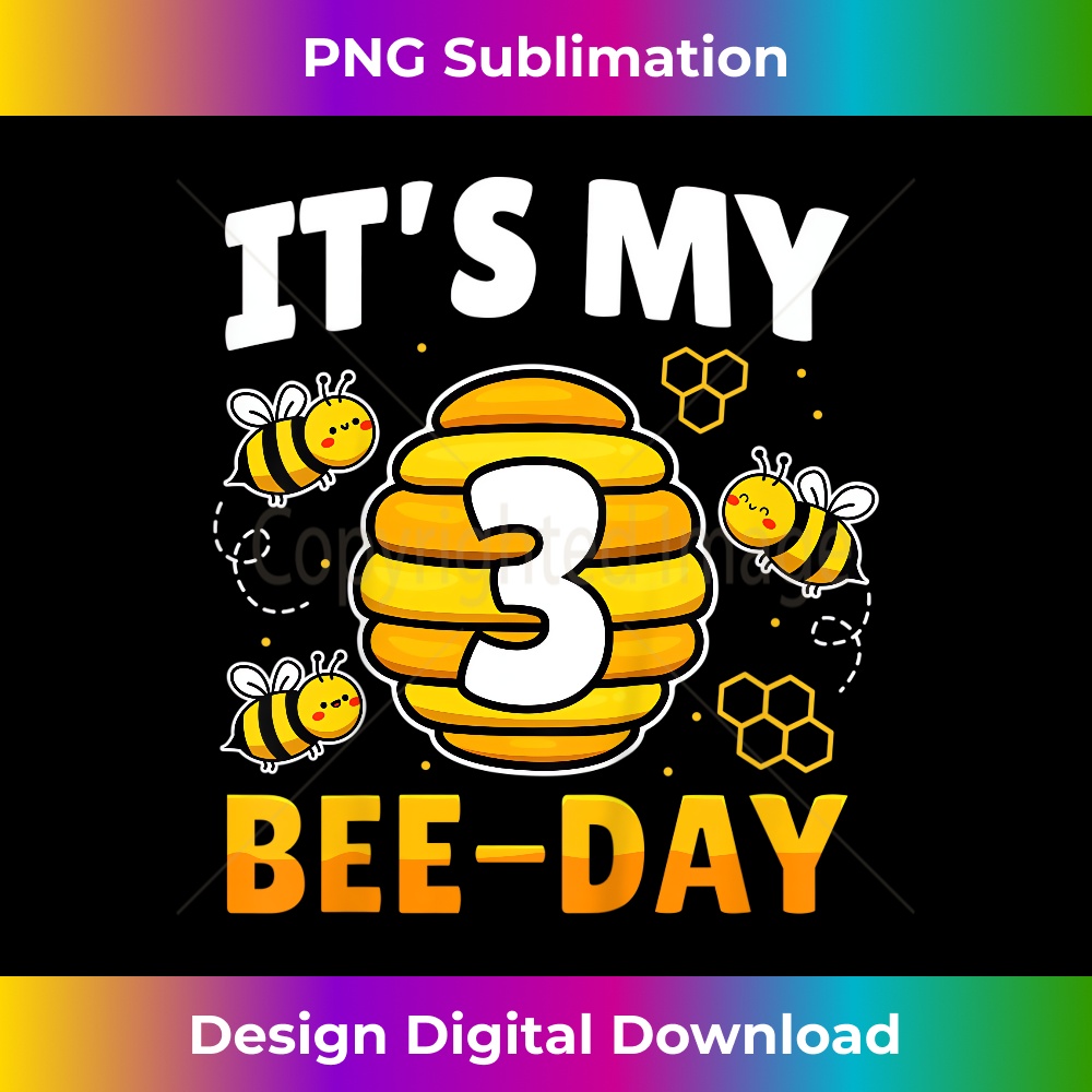 Kids It's My 3rd Bee Day 3 Years Old Bee Birthday Party - De | Inspire ...