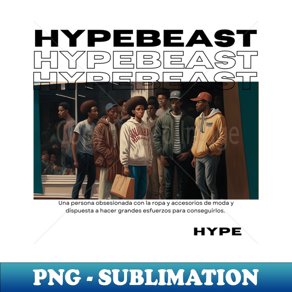 Hypebeast Pop Culture Slang vintage art Black text - Trendy | Inspire ...