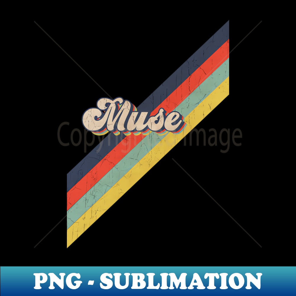 retro vintage color Muse - Professional Sublimation Digital - Inspire ...