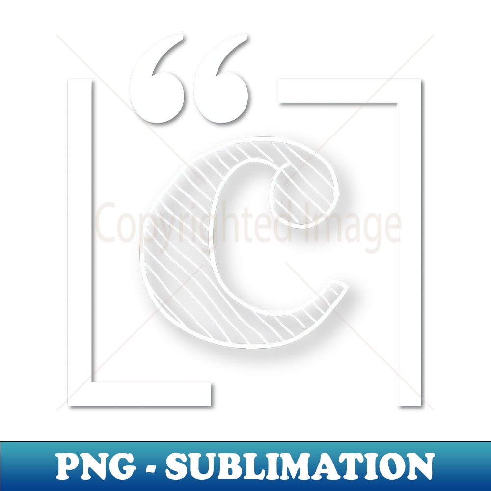 Letter C Monogram Initial letter c - PNG Transparent Sublima | Inspire ...