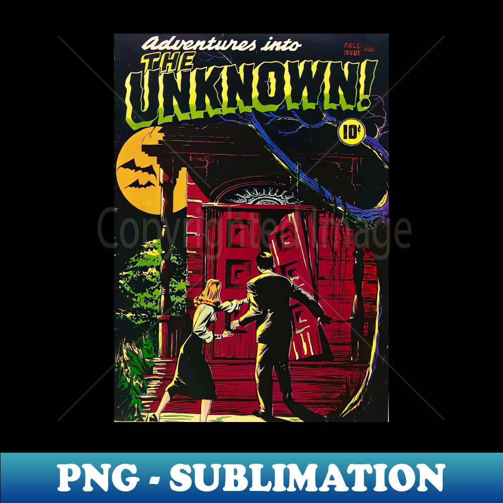 The Unknown Vintage Comic Book Cover Antique Art Old Comics | Inspire ...