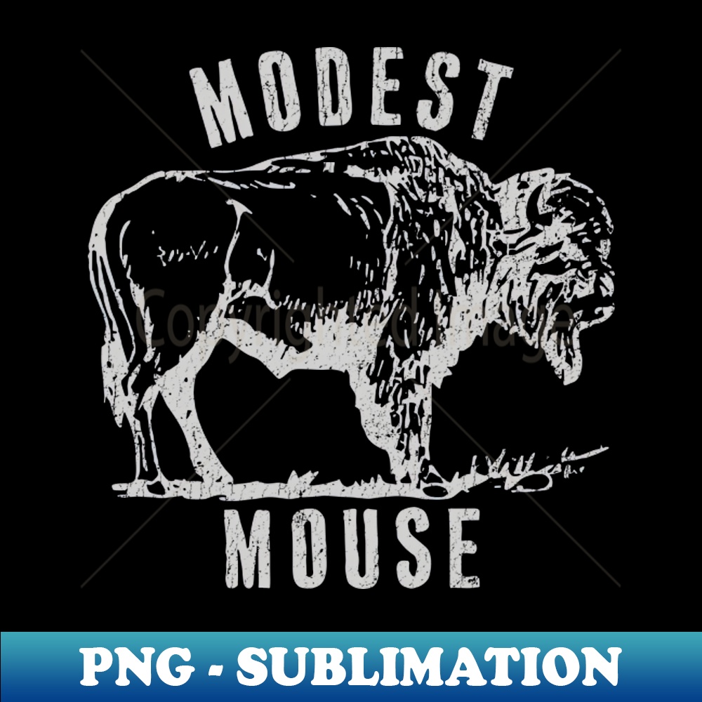 Modest Mouse Vintage - Special Edition Sublimation PNG File | Inspire ...