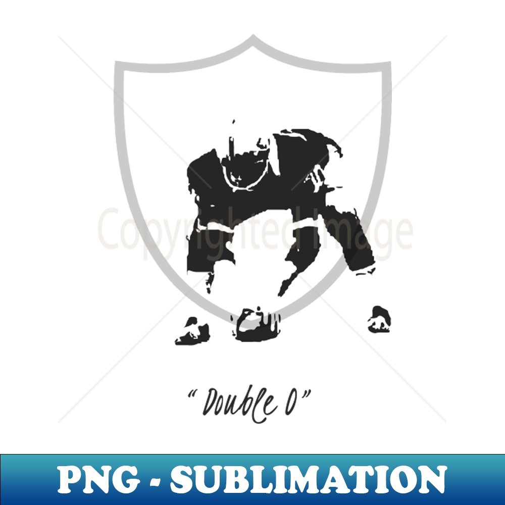 Double 0 - Jim Otto - Premium Sublimation Digital Download - | Inspire Uplift