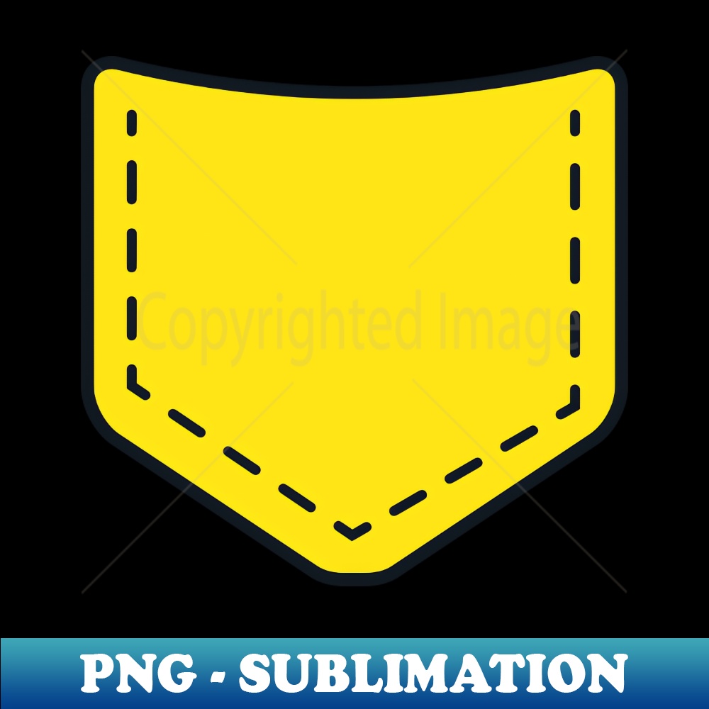 Fake Yellow Pocket - Creative Sublimation PNG Download - Rev - Inspire ...