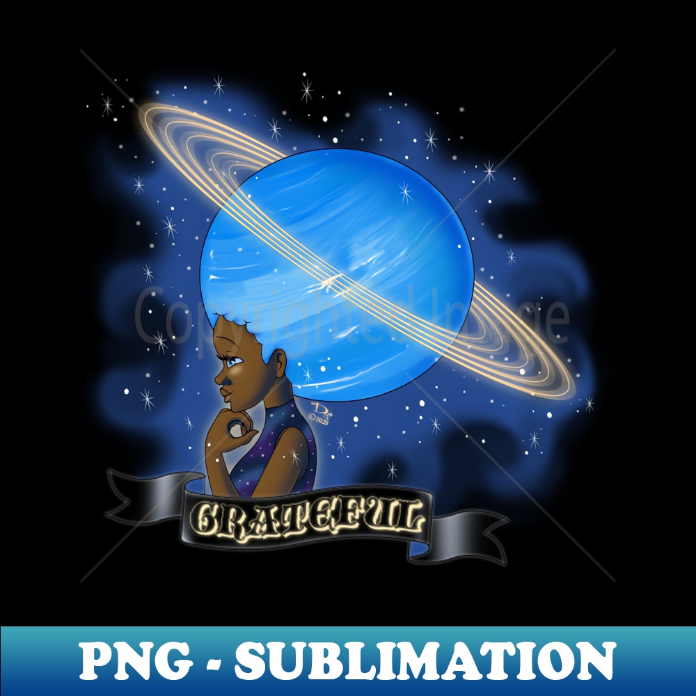 African American Woman and Neptune - Signature Sublimation P | Inspire ...