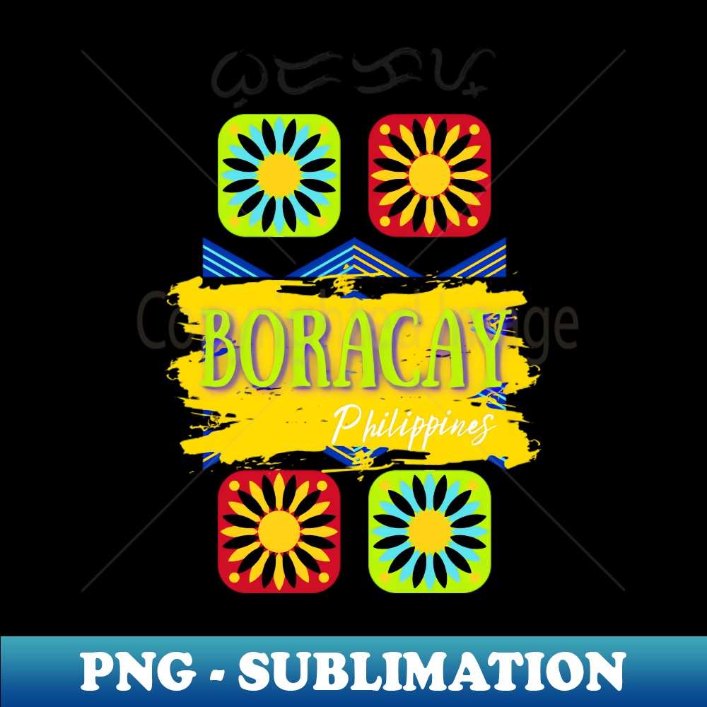 Baybayin word Boracay Philippines - Sublimation-Ready PNG Fi - Inspire ...