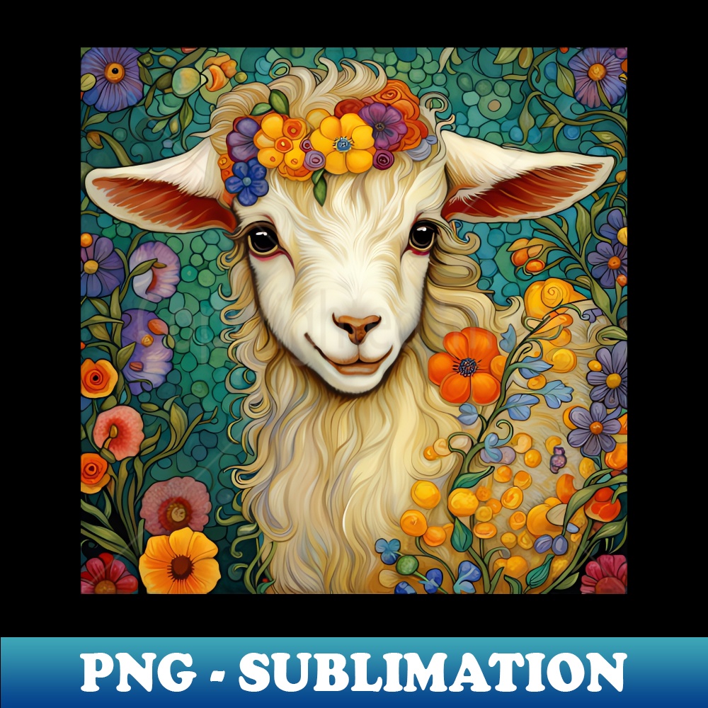 Baby Goat With A Cute Smile In A Flower Garden - High-Resolu | Inspire ...